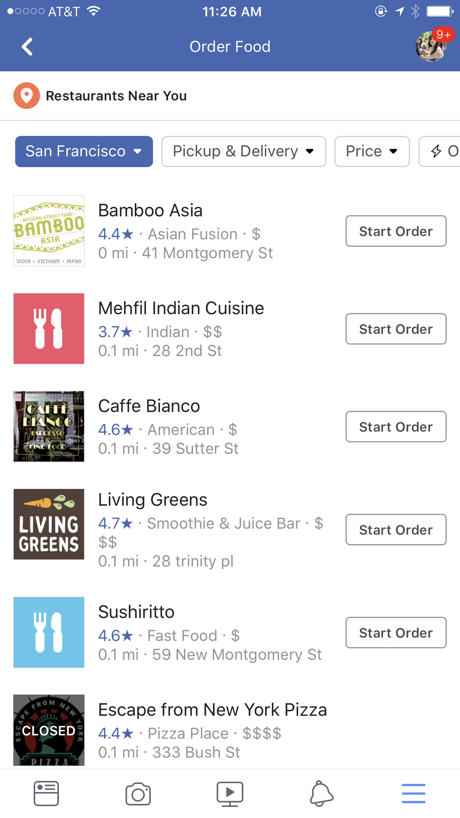 How to Order Food on Facebook | PS Food