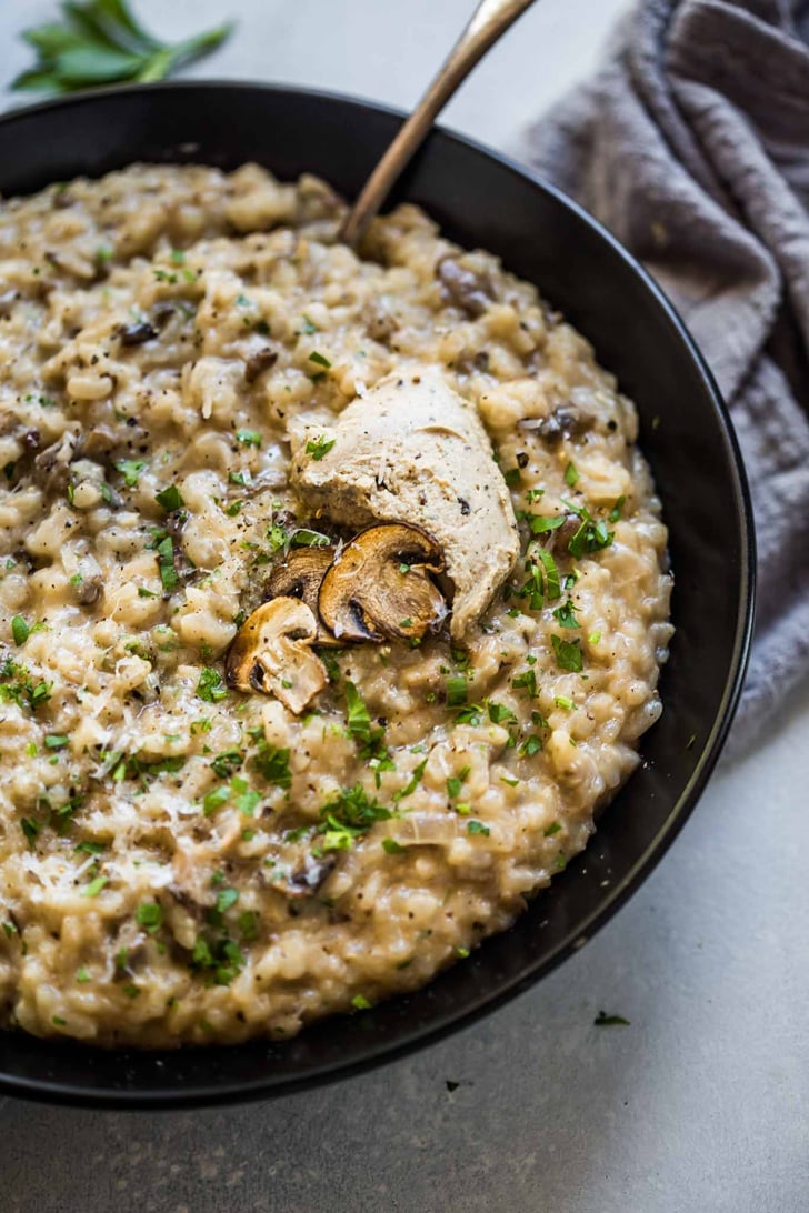 Mushroom Risotto with Truffle Mousse | Easy Mushroom Recipes | POPSUGAR ...