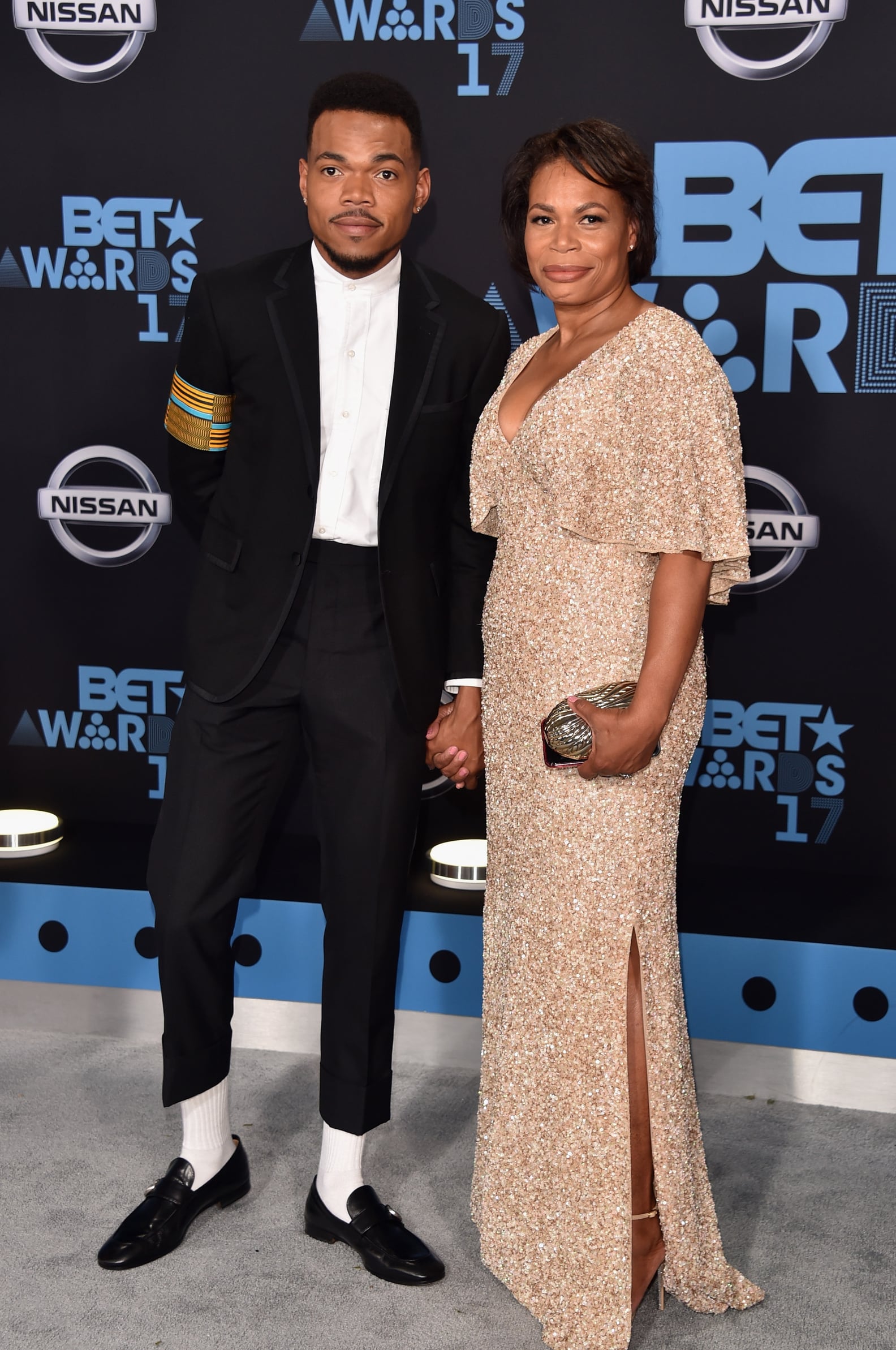 Chance the Rapper and His Mom at the 2017 BET Awards | PS Celebrity