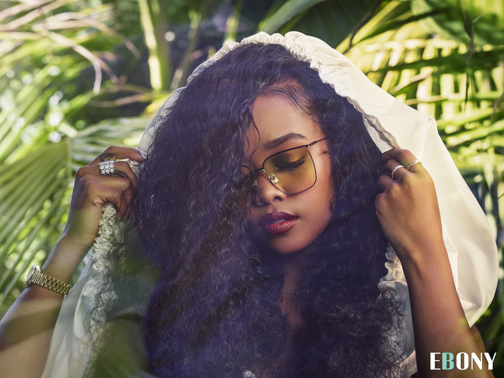 H.E.R. and Dad Kenny Wilson in Ebony Magazine Pictures | POPSUGAR Celebrity