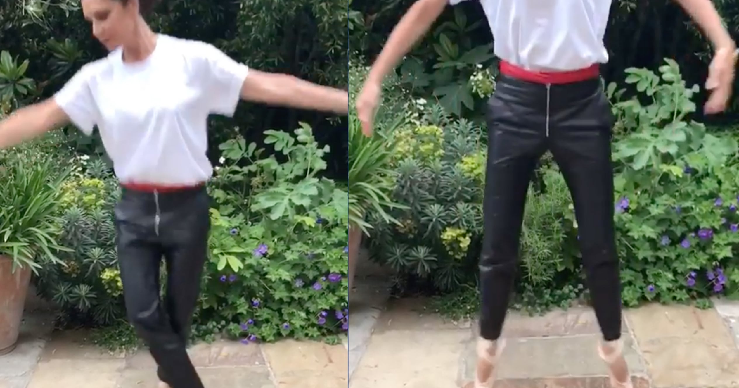 Victoria Beckham Doing Ballet Instagram Video | PS Celebrity