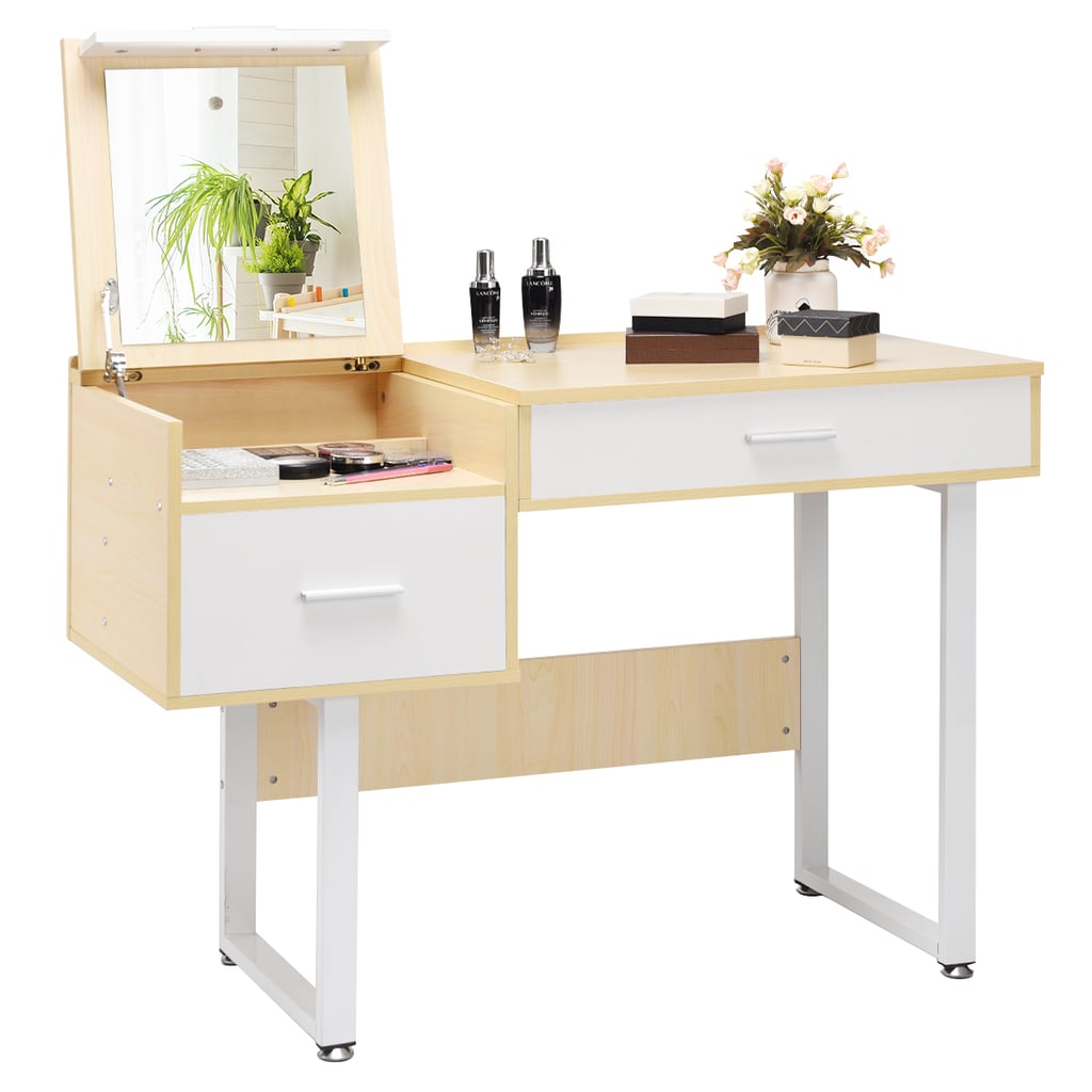 Costway Vanity Table Best Furniture With Hidden Compartments