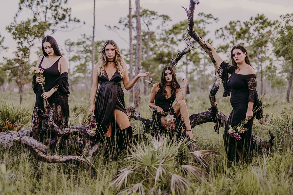 Witch-Inspired Halloween Wedding Shoot | POPSUGAR Love & Sex