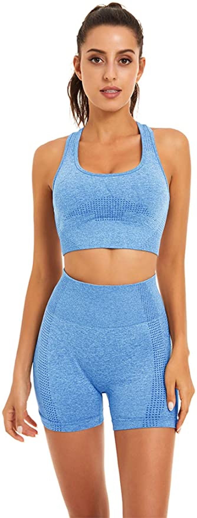 Chloe Bailey Wore a Blue Workout Set From Amazon | PS Fashion