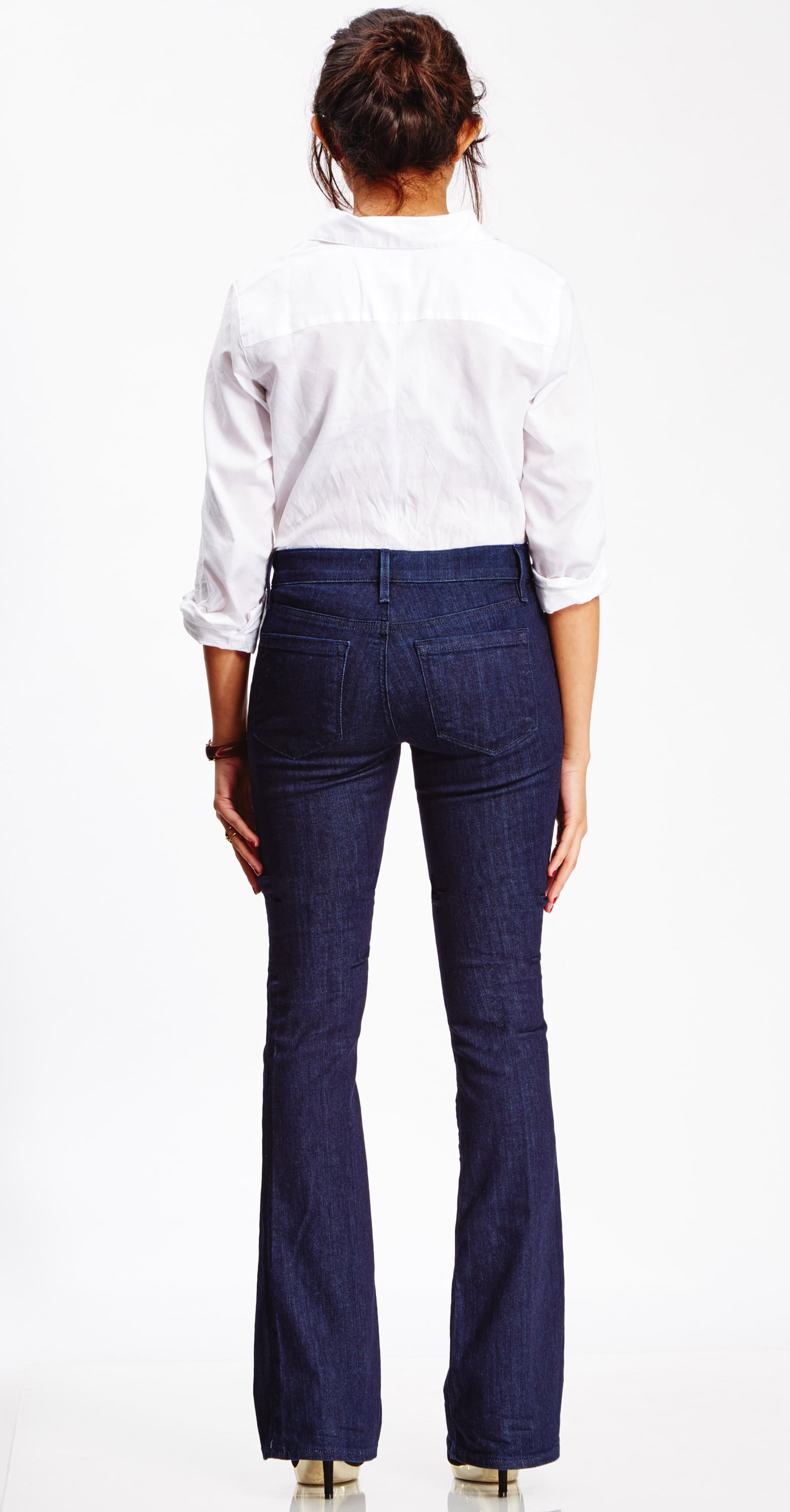 Real Women Wearing Flared Jeans Trend | PS Fashion