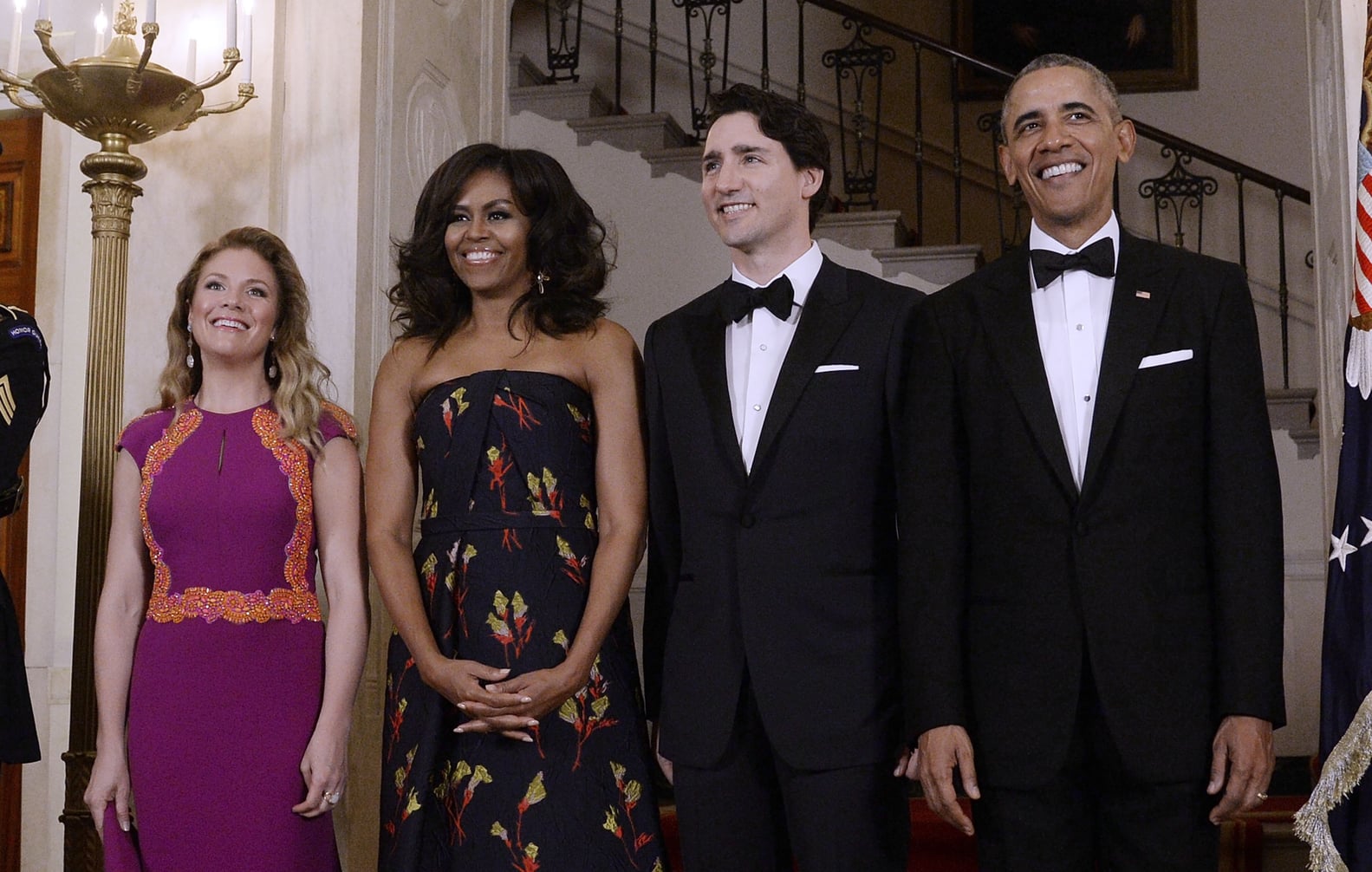 Michelle Obama's Jason Wu Gown at Canada State Dinner 2016 | PS Fashion