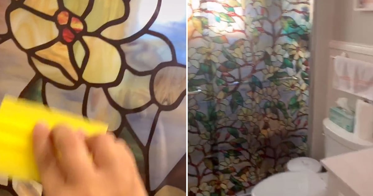 How to Put Decorative Window Film on a Shower | POPSUGAR Home