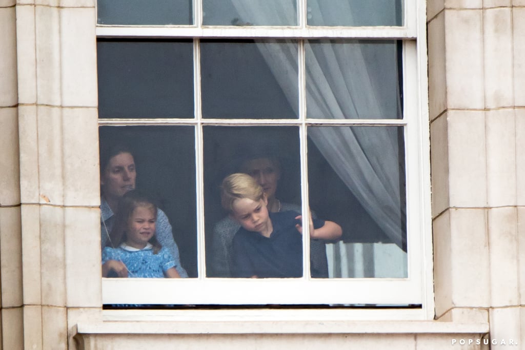 Prince George and Princess Charlotte at RAF Celebration 2018 | POPSUGAR ...