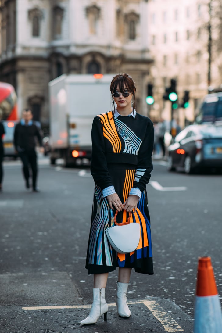 Day 5 | Street Style at London Fashion Week Fall 2018 | POPSUGAR ...