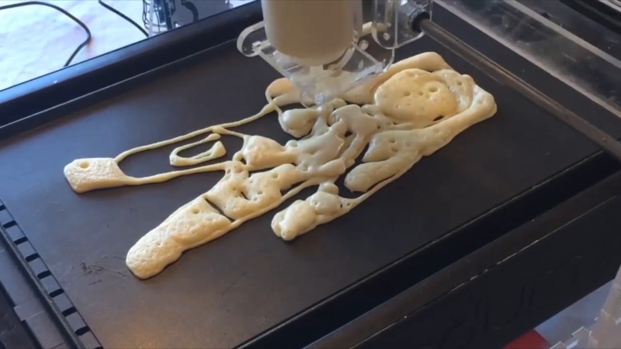 World's First Pancake Printer (Video) | PS Celebrity