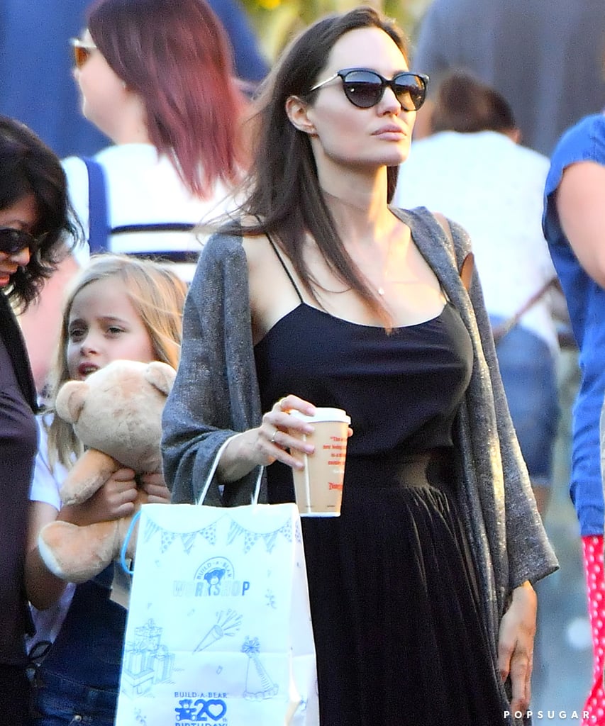 Angelina Jolie Stuart Weitzman Sandals | POPSUGAR Fashion