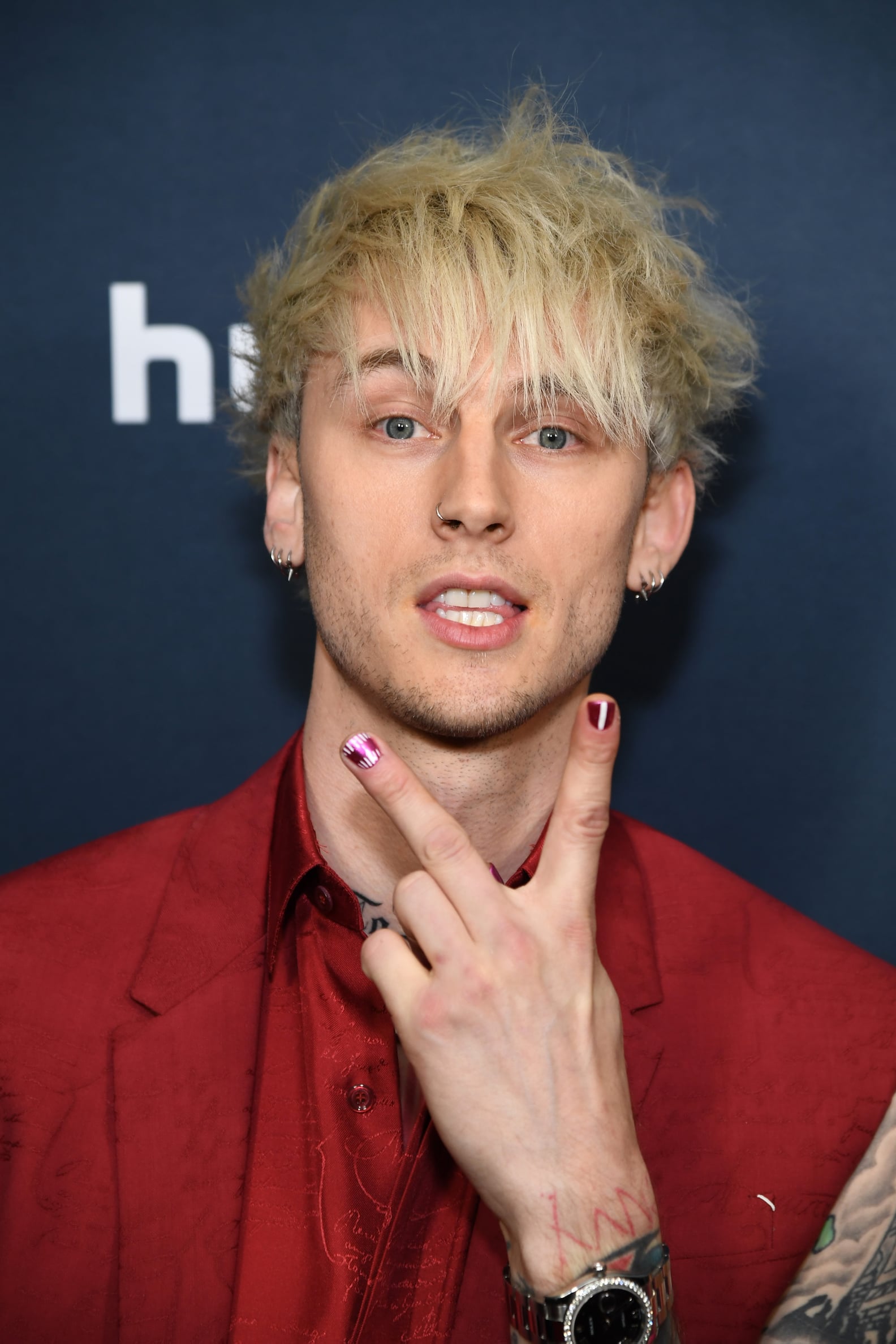 Machine Gun Kelly’s Evil-Eye Nail Art | PS UK Beauty