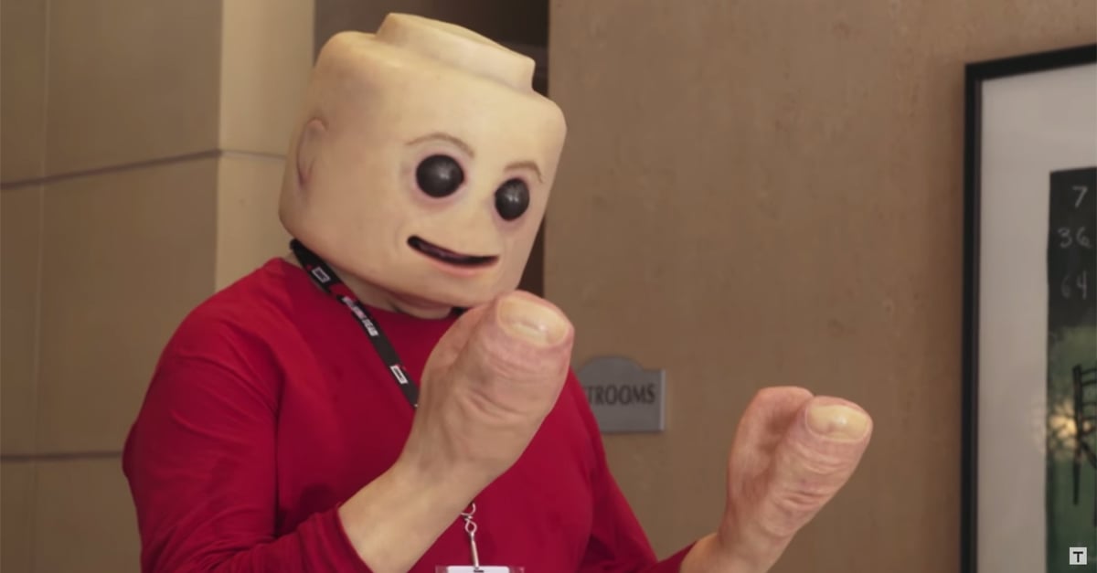 Life-Size Lego Man | PS Tech