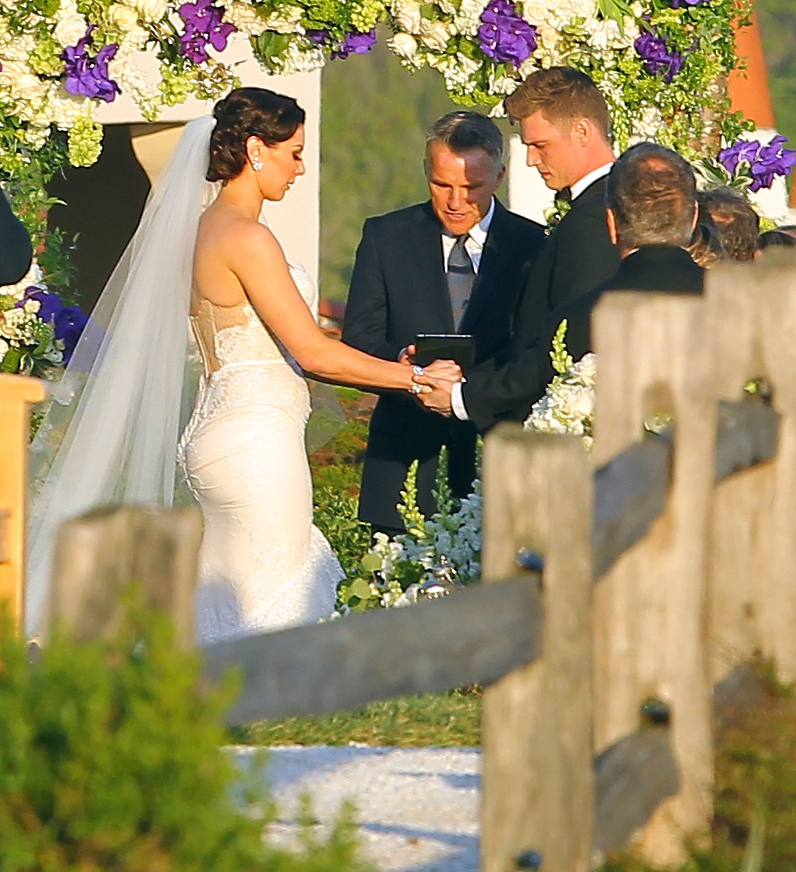 Nick Carter's Wedding Pictures in Santa Barbara | PS Celebrity
