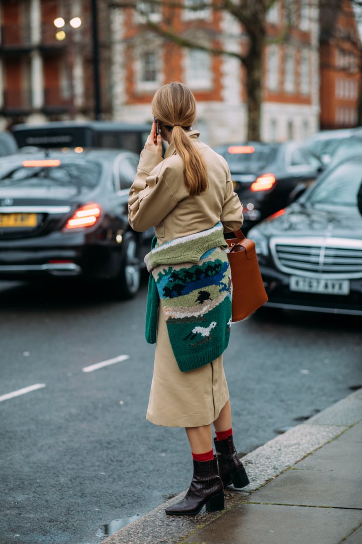 Day 5 | Street Style at London Fashion Week Fall 2018 | POPSUGAR ...