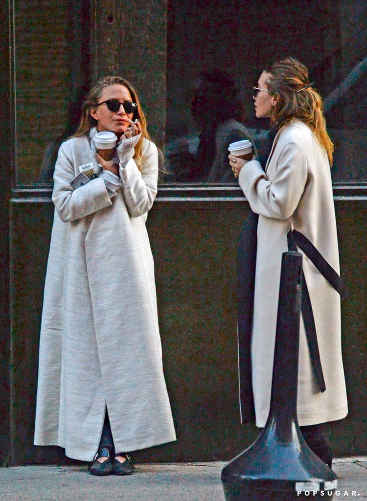 Mary-Kate and Ashley Olsen Smoking in NYC 2015 Pictures | POPSUGAR ...