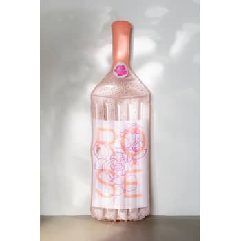 Glitter Rosé Pool Float at Urban Outfitters | POPSUGAR Smart Living