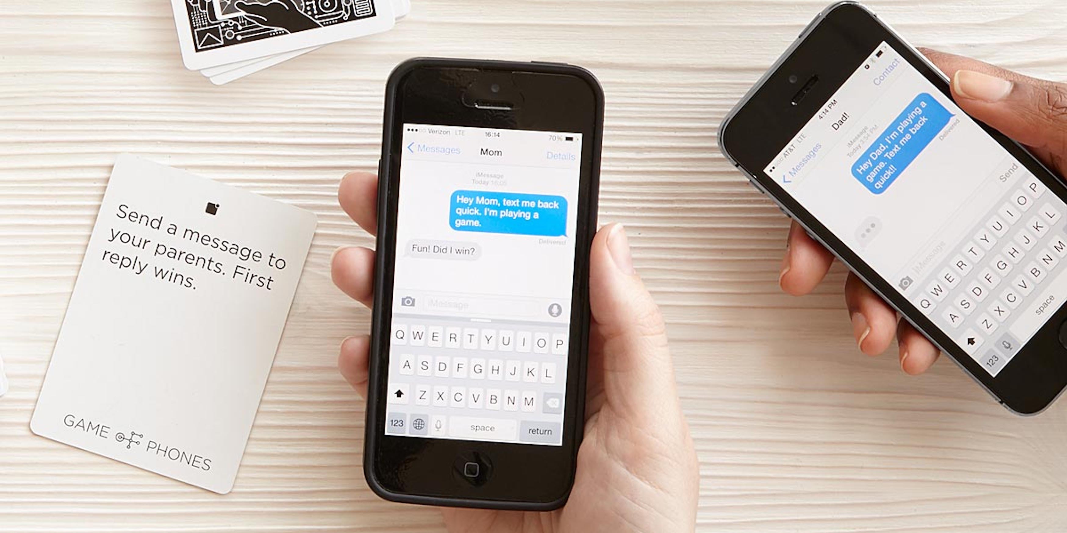 Game of Phones Card Game | PS Tech