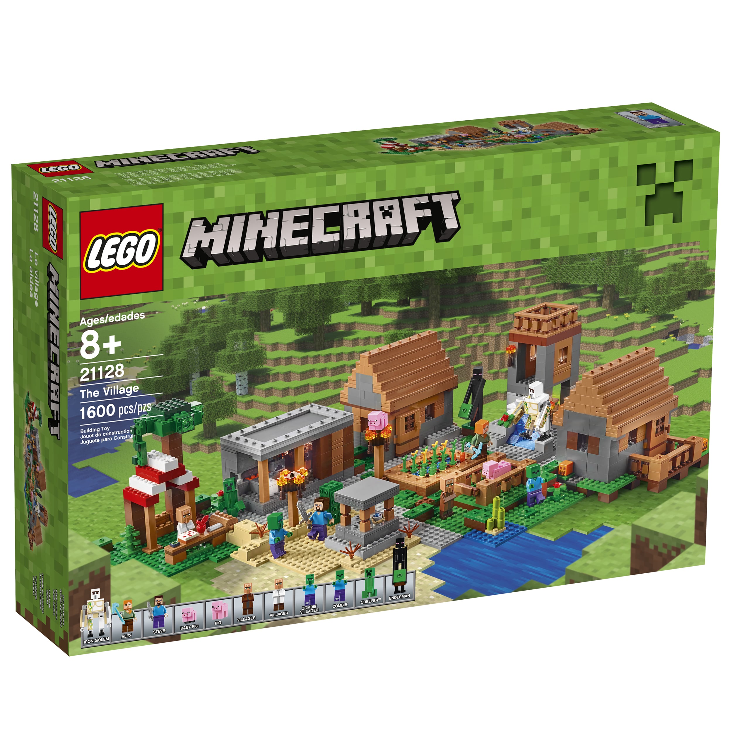 Pictures of Lego Minecraft The Village Set | PS Family