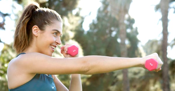 Easy Arm Exercises With Weights | PS Fitness