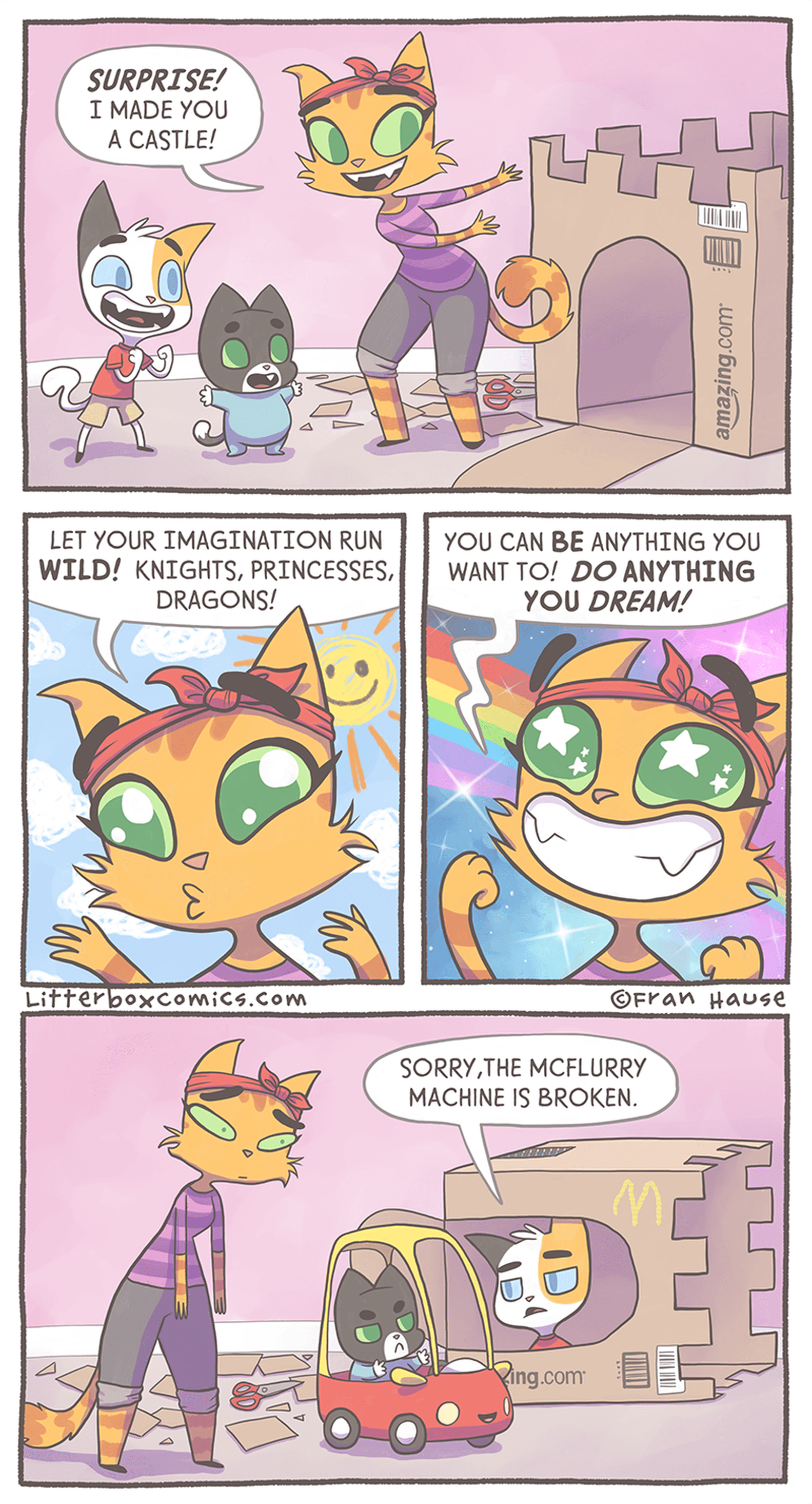 Funny Parenting Cat Comics | Litterbox Comics | PS Family