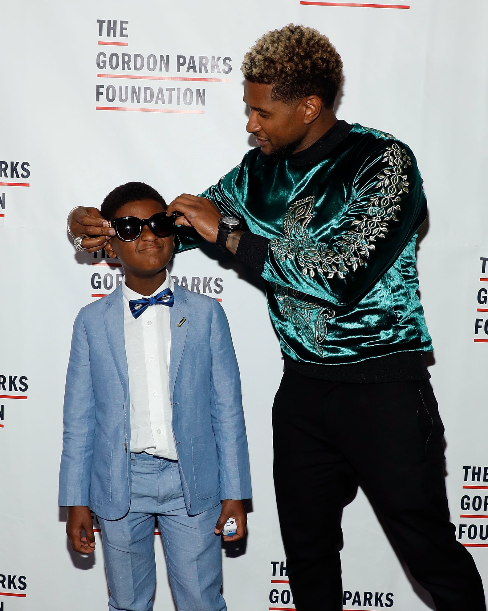 Usher and His Son at Gala in NYC June 2017 | PS Celebrity
