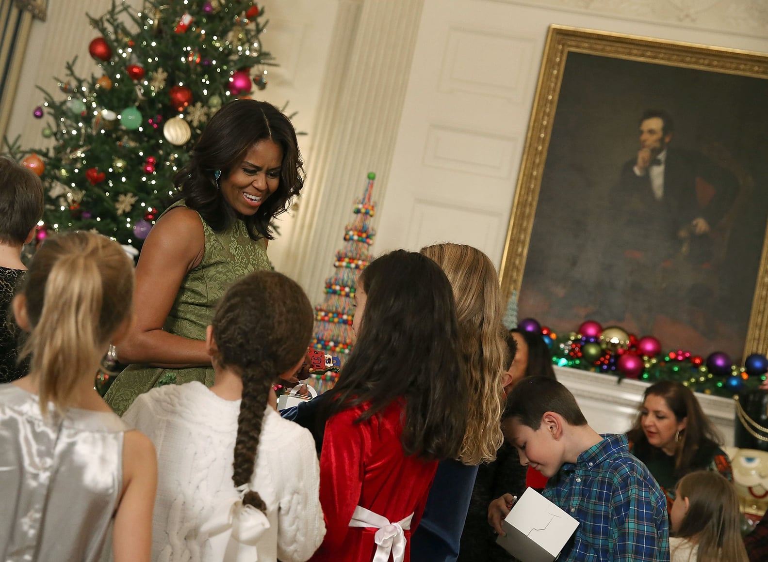 Michelle Obama White House Christmas Decorations 2015 | PS Celebrity