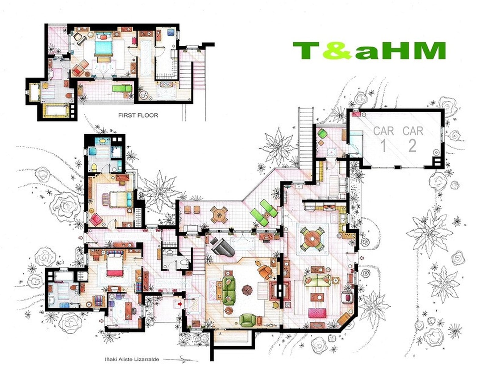 Floor Plans For Houses in TV Shows and Movies | POPSUGAR Home