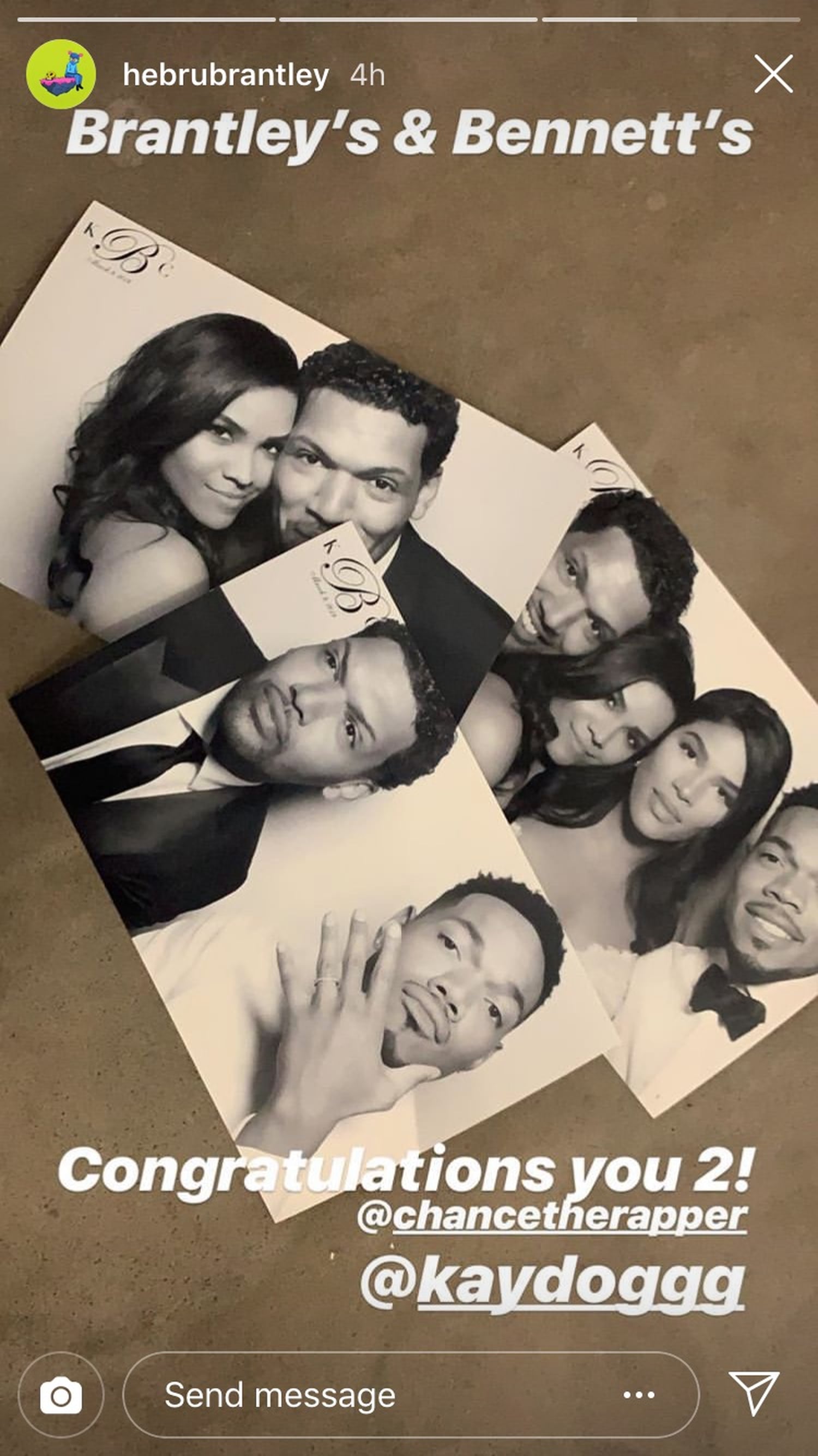 Chance the Rapper and Kirsten Corley Wedding Pictures | PS Celebrity