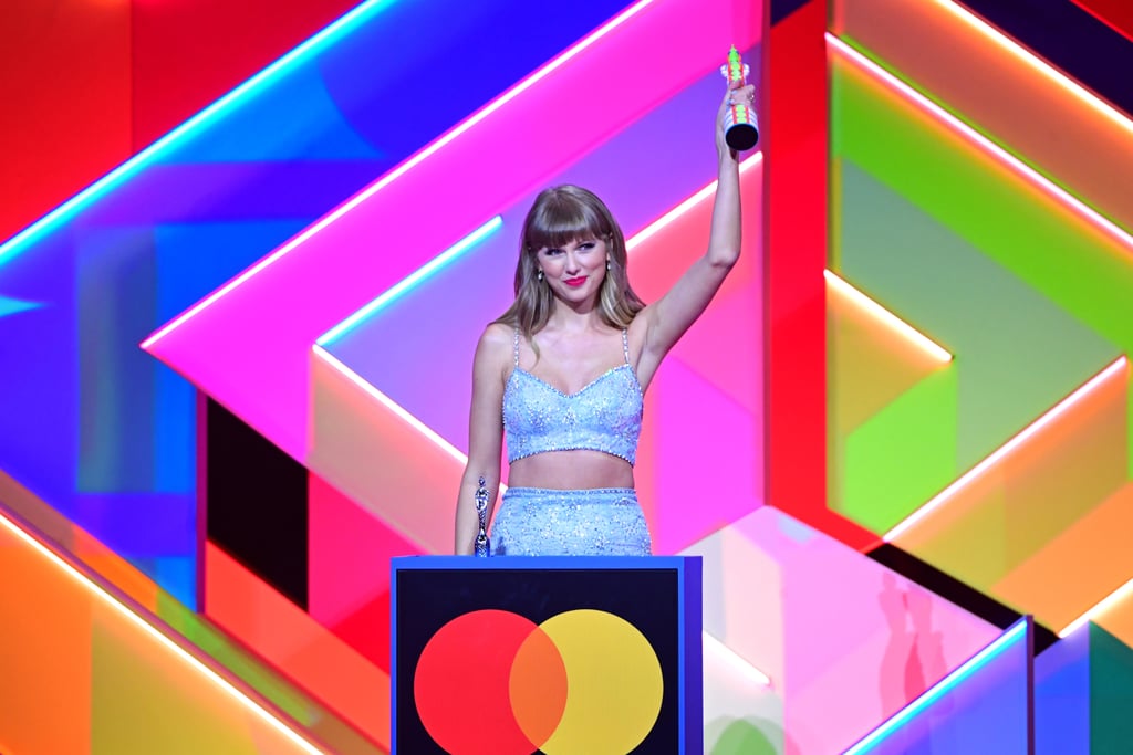 Watch Taylor Swifts Speech At The Brit Awards 2021 Popsugar