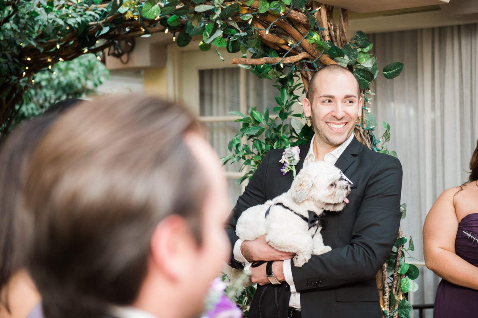 Restaurant Courtyard Wedding | PS Love