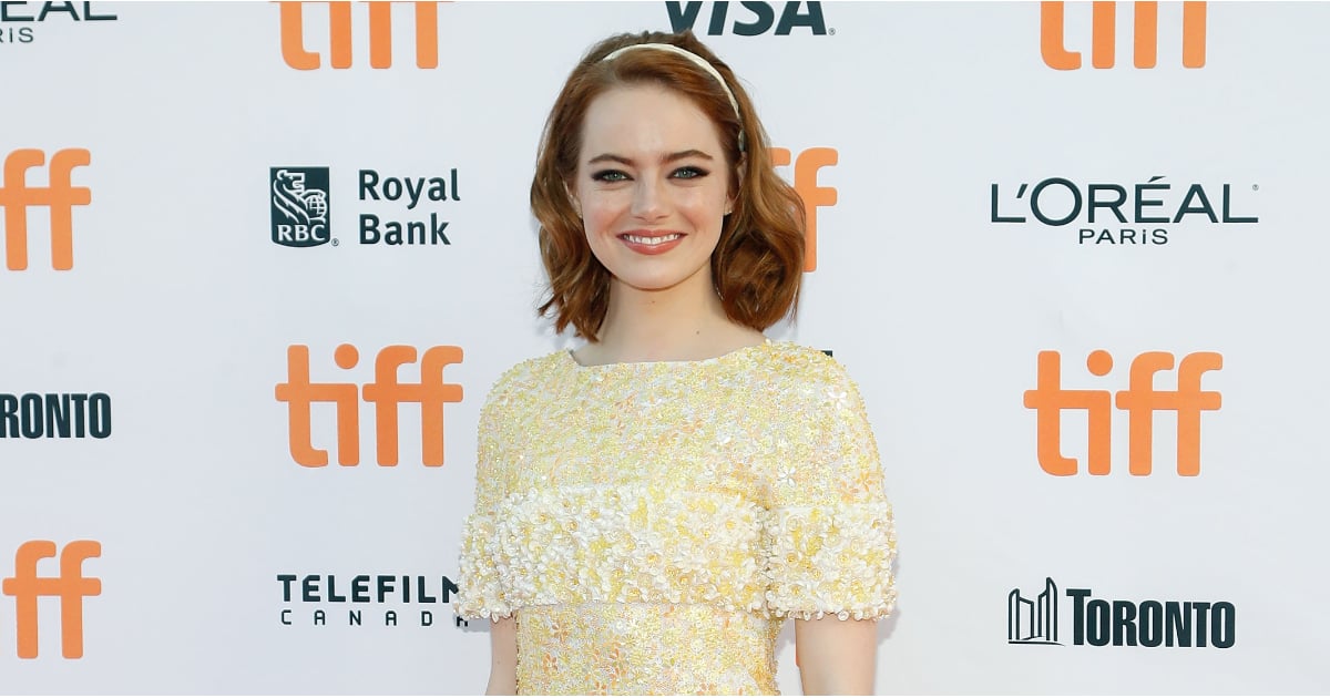 Emma Stone's Yellow Chanel Dress at TIFF 2016 | POPSUGAR Fashion