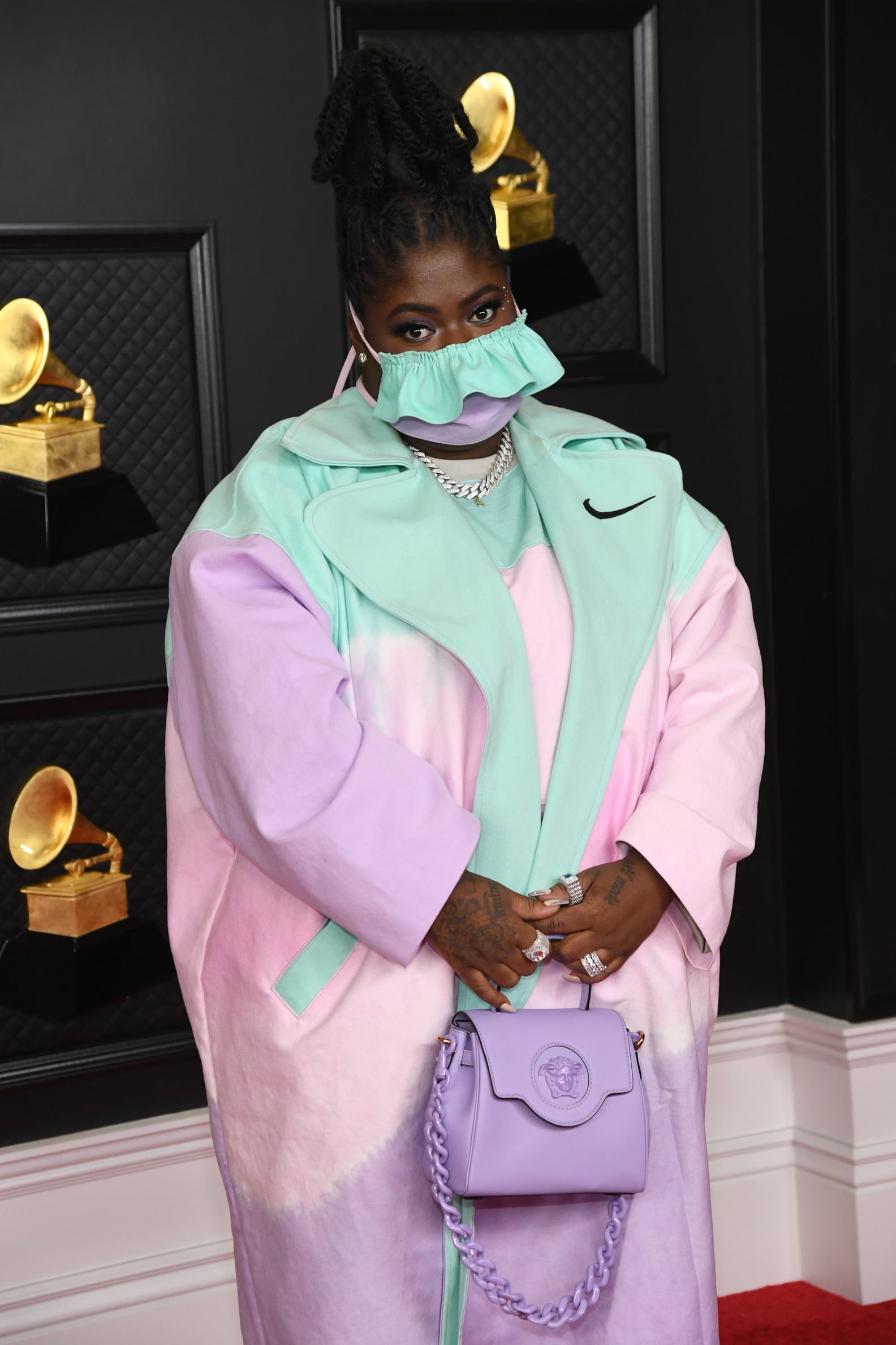 Grammys 2021: Stars Who Matched Face Masks to Their Outfits | PS Fashion