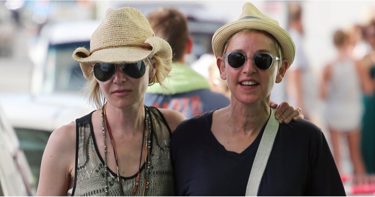 Ellen DeGeneres and Portia de Rossi in St. Barts 2015 | POPSUGAR Celebrity