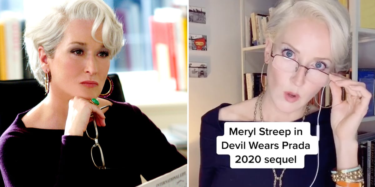 Watch This Miranda Priestly Face Mask PSA on TikTok | PS Entertainment