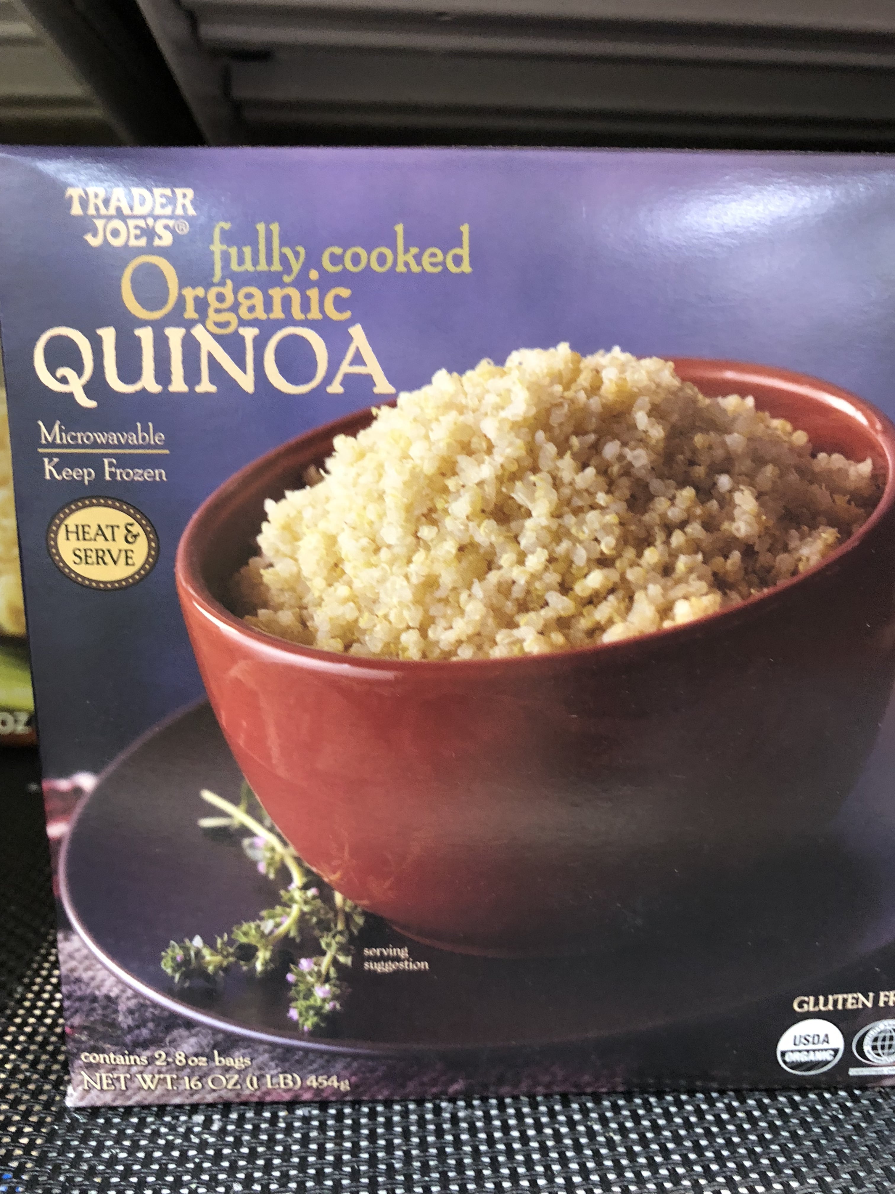how long to cook trader joes frozen quinoa