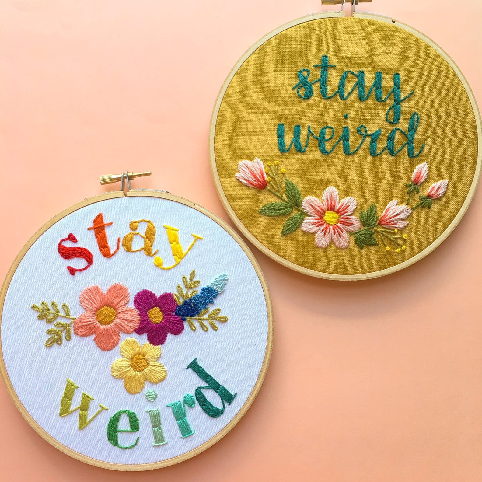 Embroidery Hoops For Best Friends | PS Love