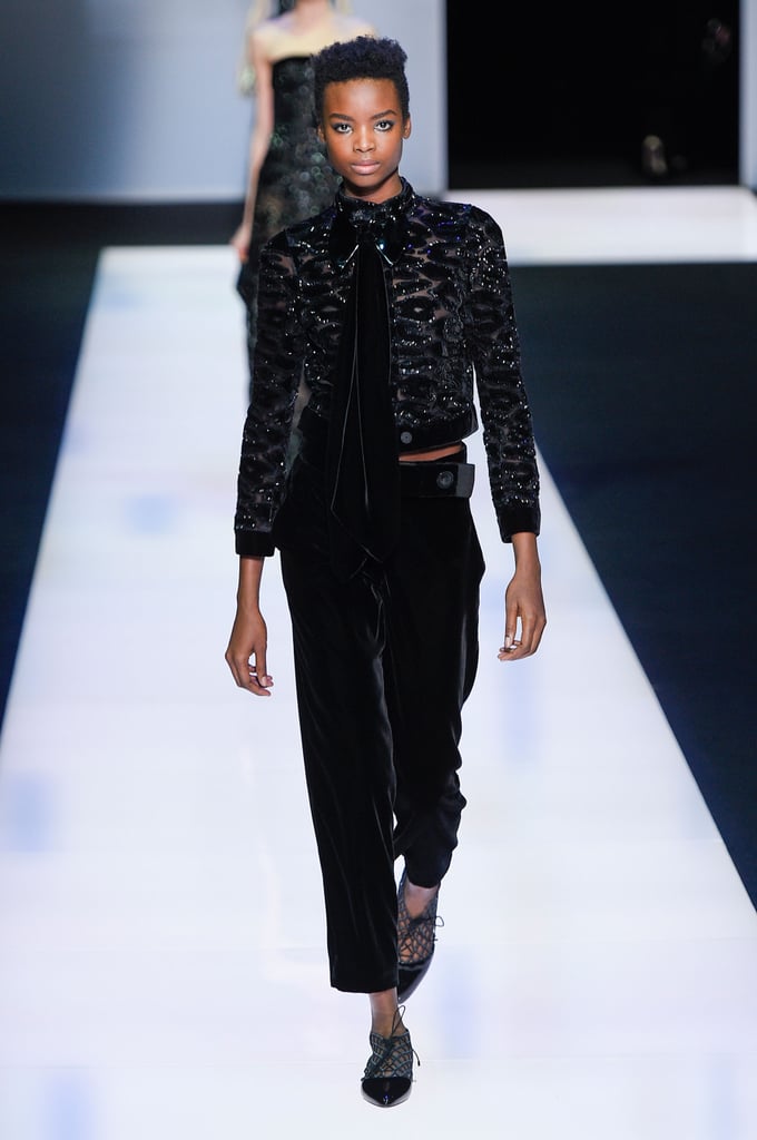 Giorgio Armani Fall 2016 Collection | POPSUGAR Fashion