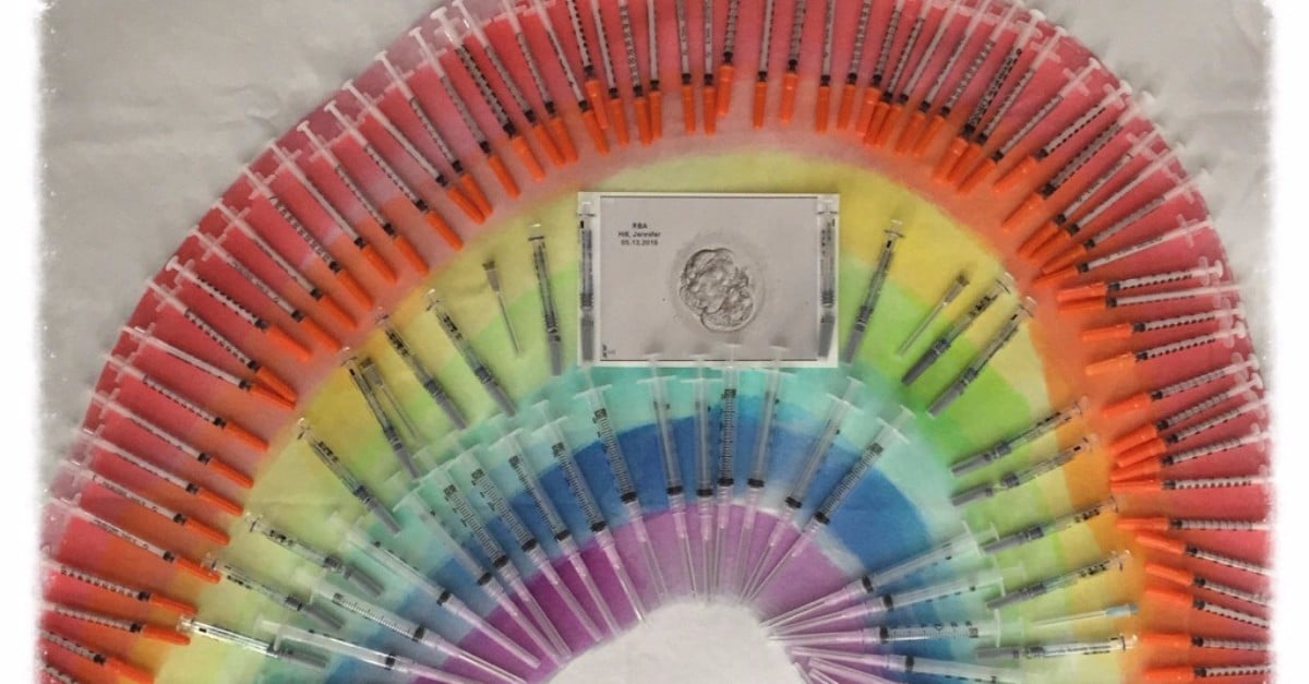 IVF Rainbow Baby Photo Shoot | POPSUGAR Family