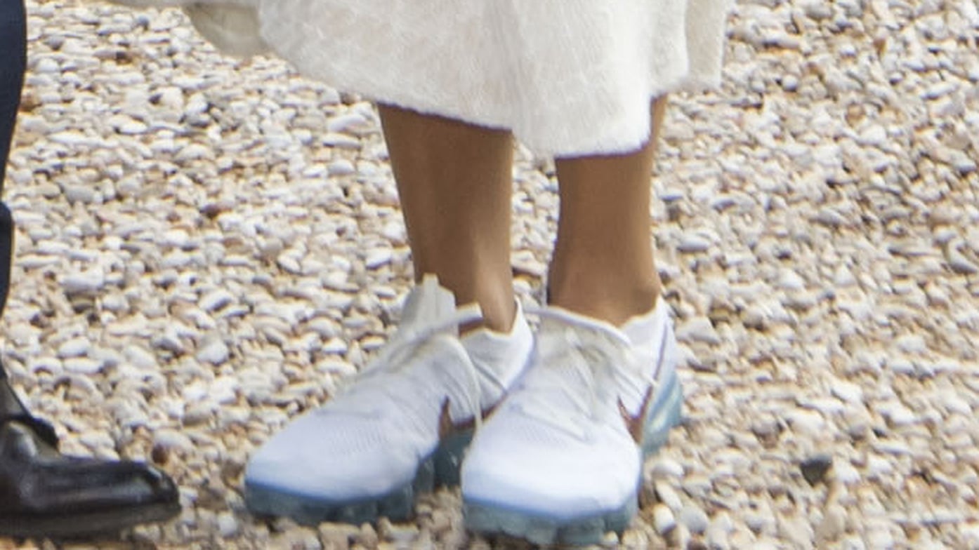Princess Mary in Nike Sneakers in Rome | POPSUGAR Fashion