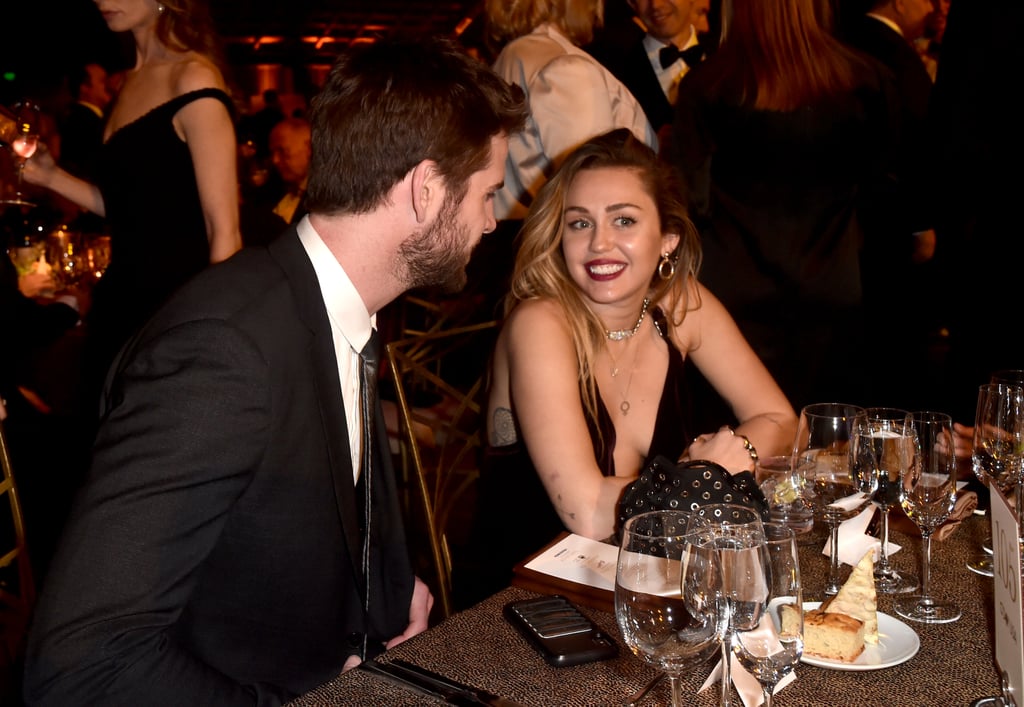 Miley Cyrus Velvet Dress January 2019 | POPSUGAR Fashion