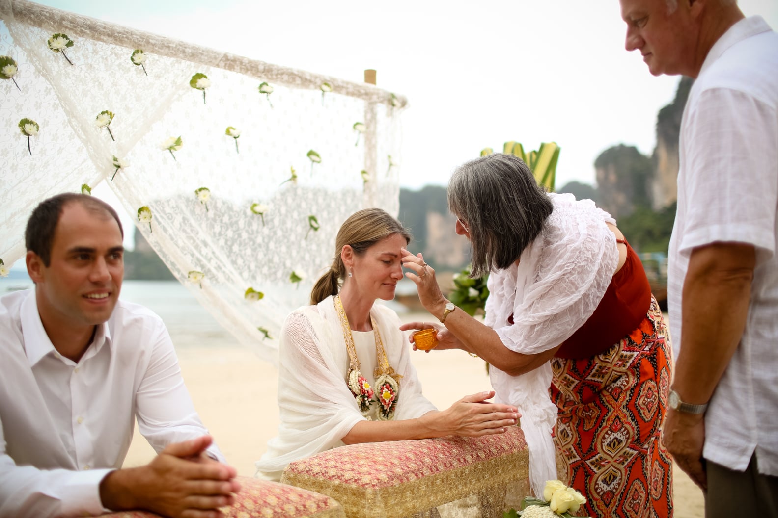 Buddhist Beach Wedding in Thailand | POPSUGAR Love