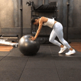 Stability Ball Ab Workout | POPSUGAR Fitness