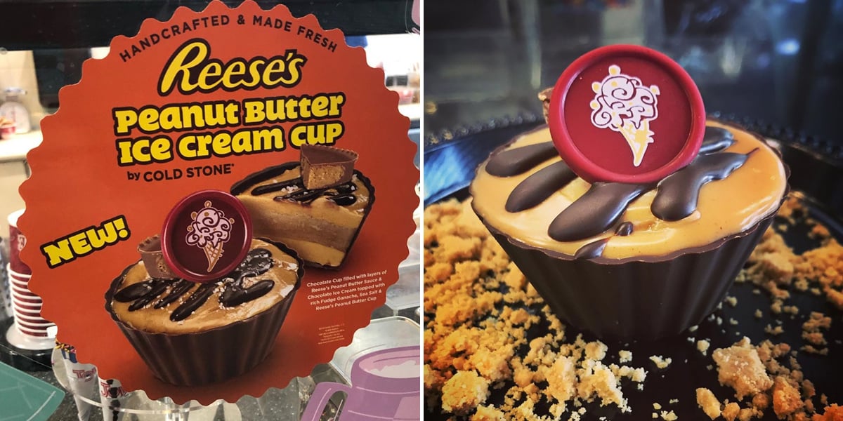 Cold Stone Reese's Peanut Butter Ice Cream Cups | PS Food