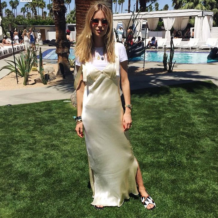How To Wear A Slip Dress Popsugar Fashion