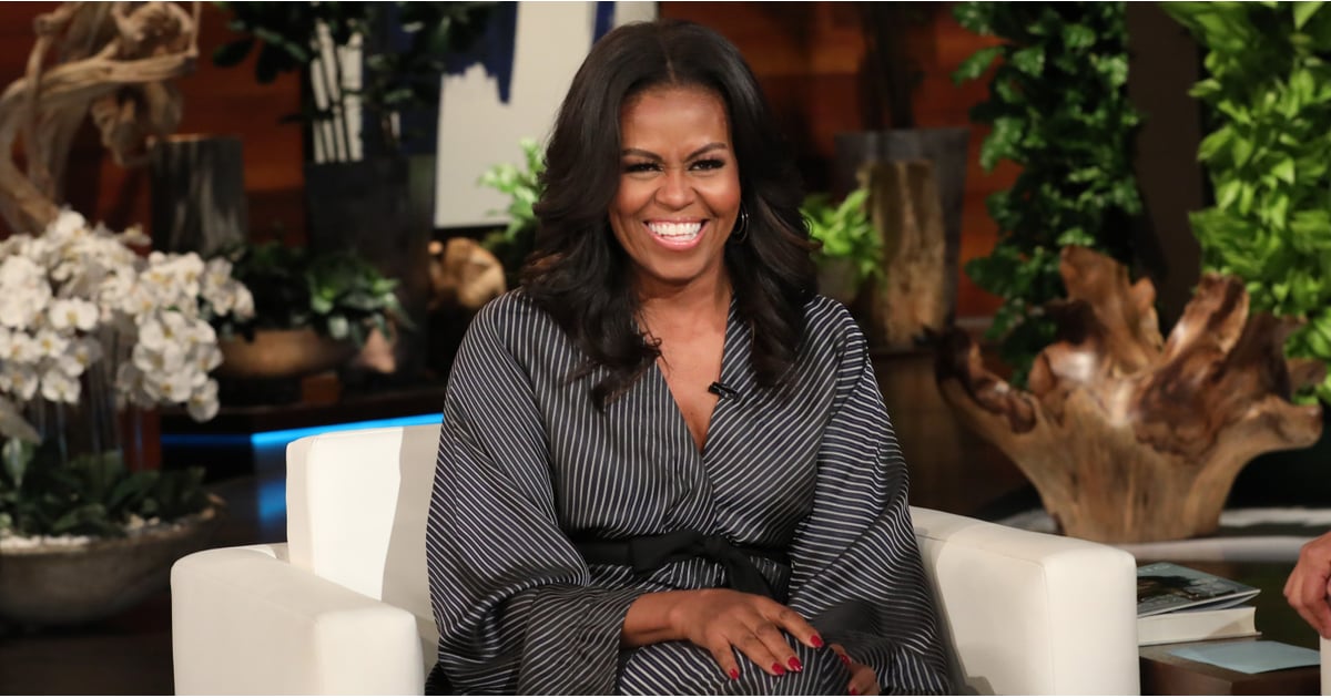 Michelle Obama Talks About Malia's Prom on Ellen 2018 | POPSUGAR Celebrity