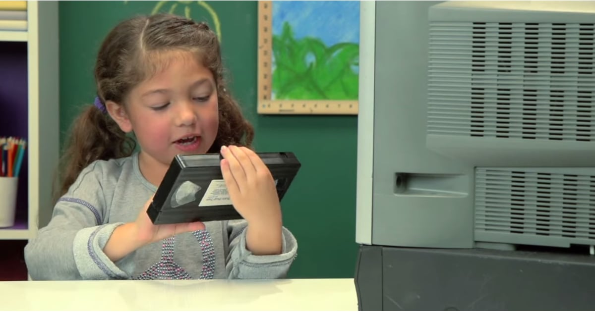 Kids React to VCRs | POPSUGAR Tech