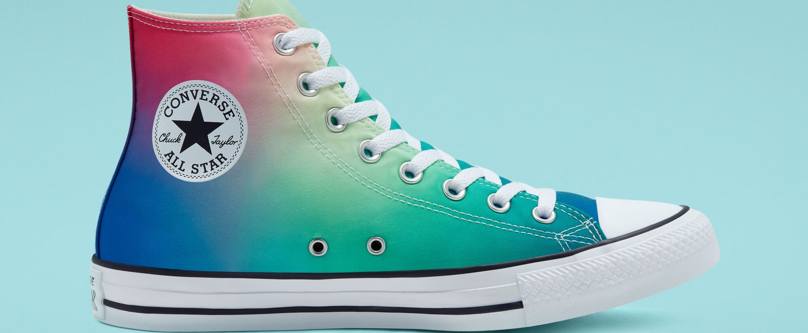 Converse Psychedelic Rainbow Sneakers | 2020 | POPSUGAR Fashion