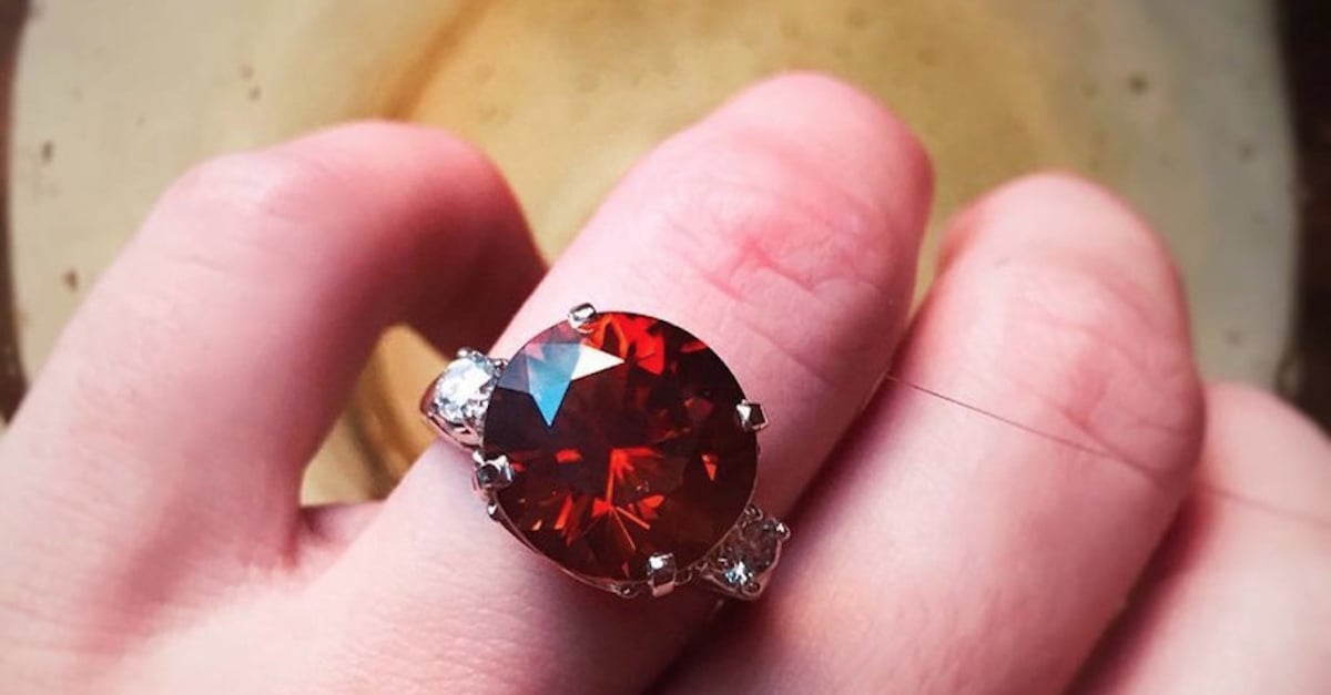 Colorful Engagement RIngs | PS Love