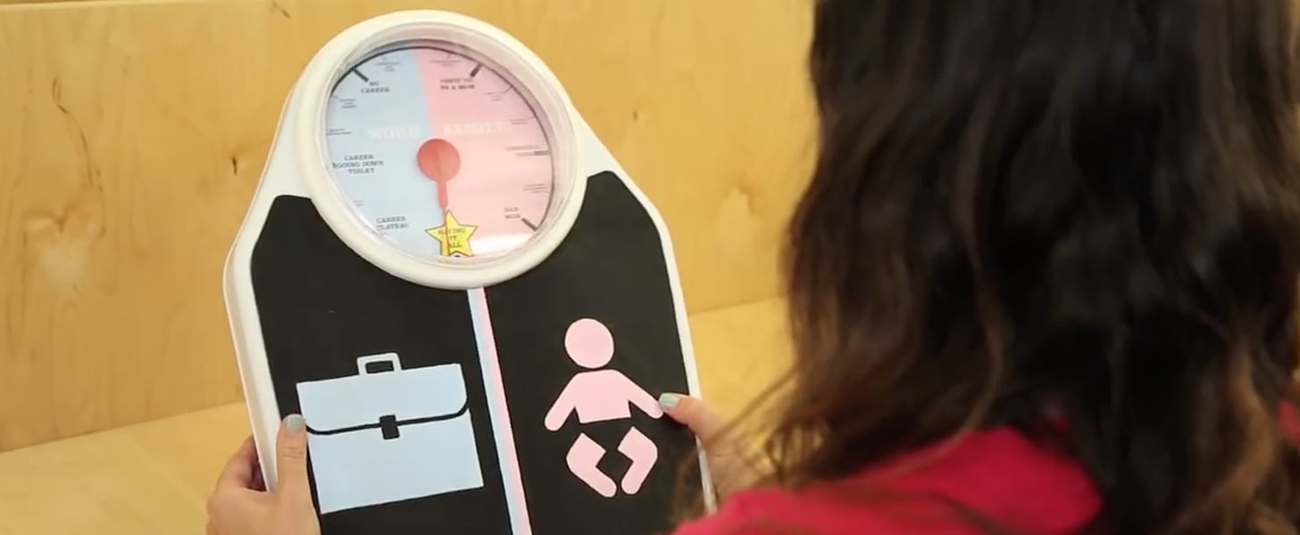 Work-Life Balance Scale For Working Moms | PS Family